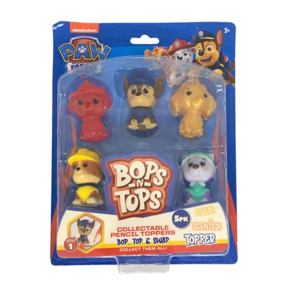 Paw Patrol Bops and Tops Figurer 5 stycken | CDON