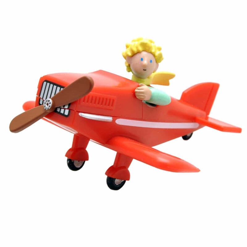 The Little Prince - Little Prince Airplane figure 5cm | CDON