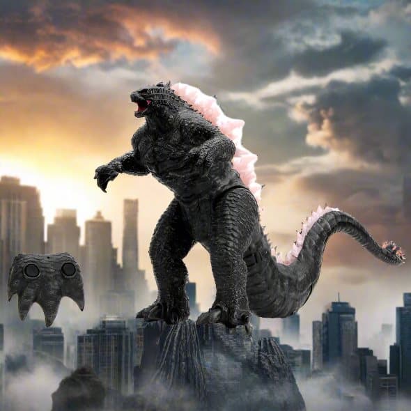 Monsterverse Godzilla x Kong: Remote Control 1:12 Heat-Ray Breath ...