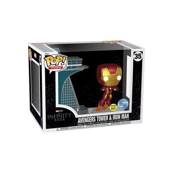 Funko Pop Town The Infinity Saga Avengers Tower och Iron Man Figure | CDON