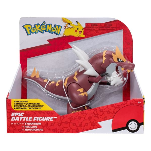 Pokemon Battle Feature Figure Tyrantrum 28 cm | CDON