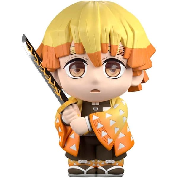 Demon Slayer Kimetsu no Yaiba Zenitsu Agatsuma money box figure 20cm | CDON