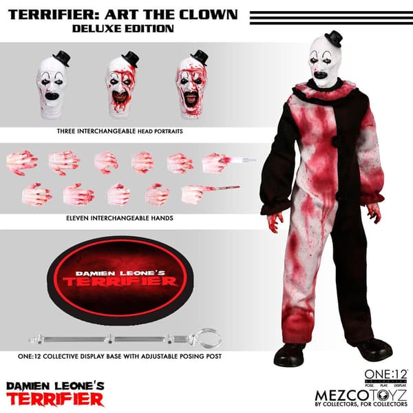 Terrifier One:12 Art the Clown figure 18cm | CDON