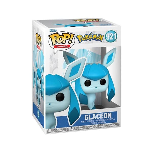 Figur - FUNKO - Glaceon - 9 cm - PVC/ABS - Pokémon - Stapelbar | CDON