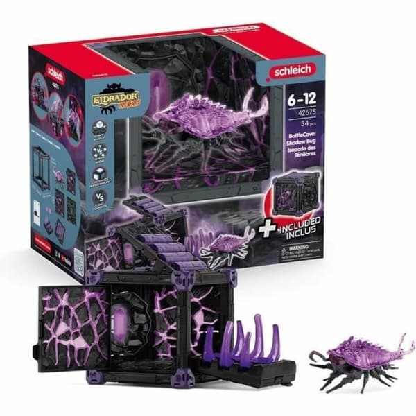 Playset Schleich BattleCave Dark Isopod | CDON