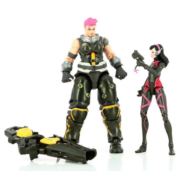 Figurine Ultimates - Overwatch - Paket med 4 figuriner i kolfiber-setet ...