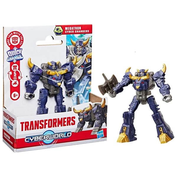 Transformers Cyberworld Cyber Changer Megatron | CDON