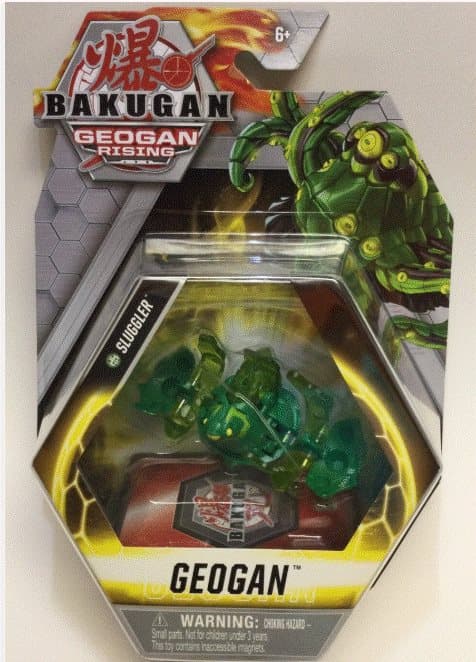 Geogan Rising Green Sluggler With Cards Figure | CDON