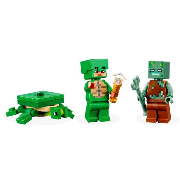 Playset Lego 21254 Minecraft Turtle Beach House | CDON