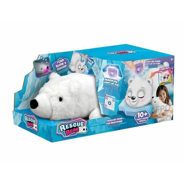 Nallebjörn Bizak Rescue Bear Vit | CDON