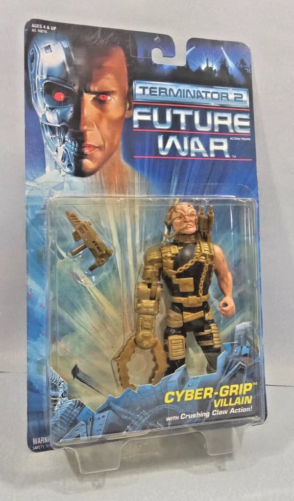 CYBER GRIP VILLIAN 1992 Terminator 2 Kenner Future Crushing War Action ...