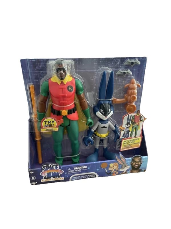 Space Jam A Legacy Talking Lebron James As Robin & Bugs Bunny As Batman ...