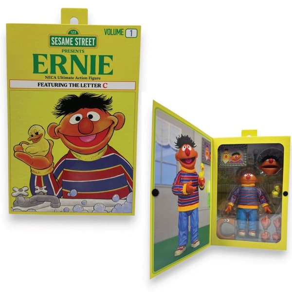 Sesame Street: Ernie -7 Inch Scale Ultimate Action Figure | CDON