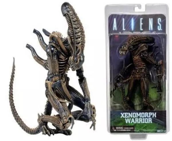 NECA 7" Alien Action Figures Series 2 Xenomorph Warrior (Brown ...