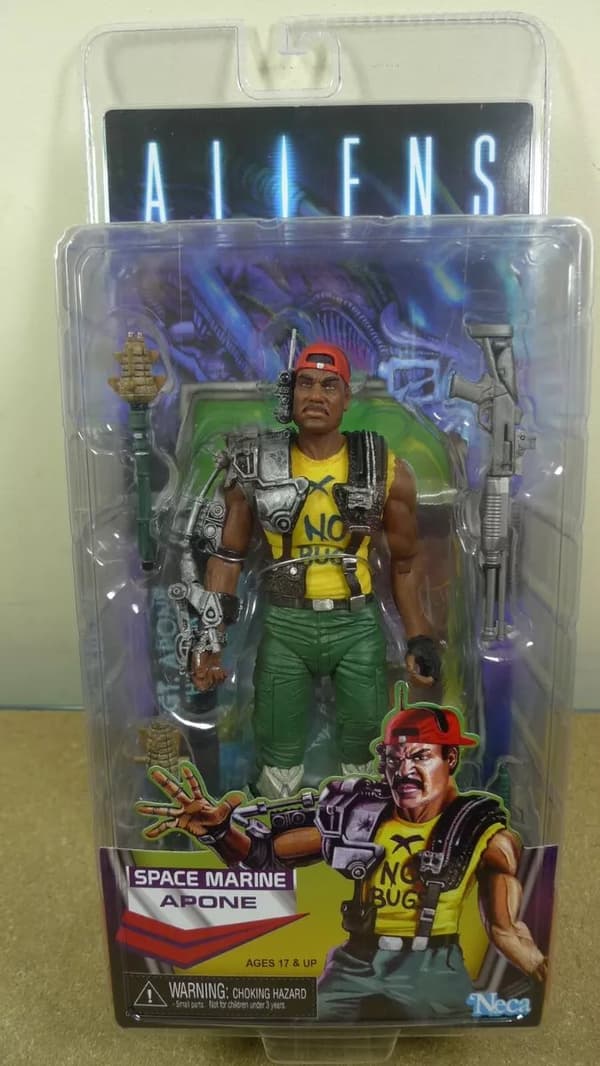 NECA ALIENS APONE Series 13 KENNER EXPANDED UNIVERSE Space Marine ...