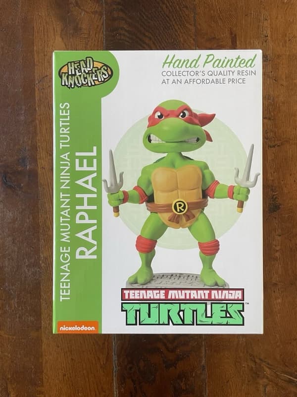 Teenage Mutant Ninja Turtles TMNT 6.5" Head Knocker Raphael Bobble Head ...