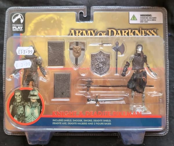 ARMY OF DARKNESS ACTION FIGURE SERIES 1 KNIGHT & DEADITE PIKEMAN ...
