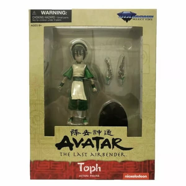 Avatar The Last Airbender Toph Action Figure - Diamond Select Toys | CDON