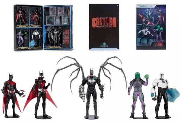 Dc Multiverse Build-A 5-Pack Batman Beyond 15cm Action Figure Mcfarlane ...