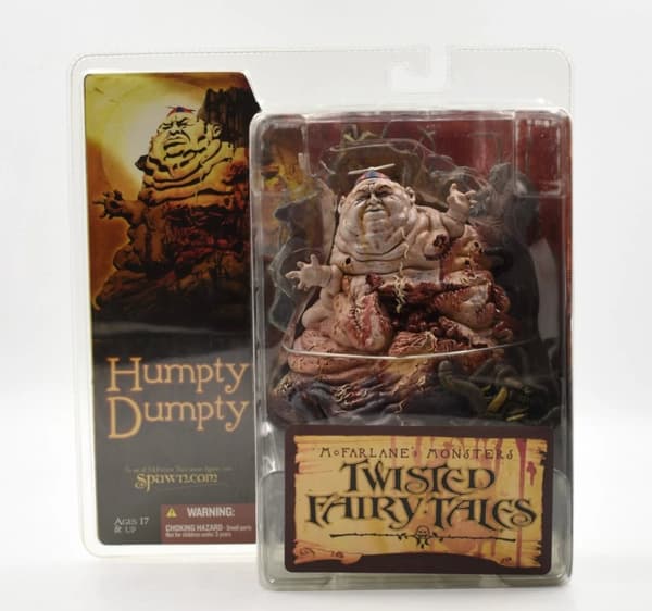 McFarlane Toys Monster's Twisted Fairy Tales - Humpty Dumpty Action Figure | CDON