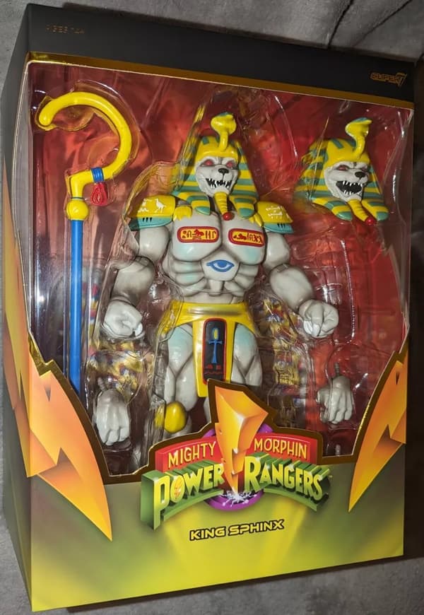 Mighty Morphin Power Rangers Ultimates Wave 2 Action Figure King Sphinx ...