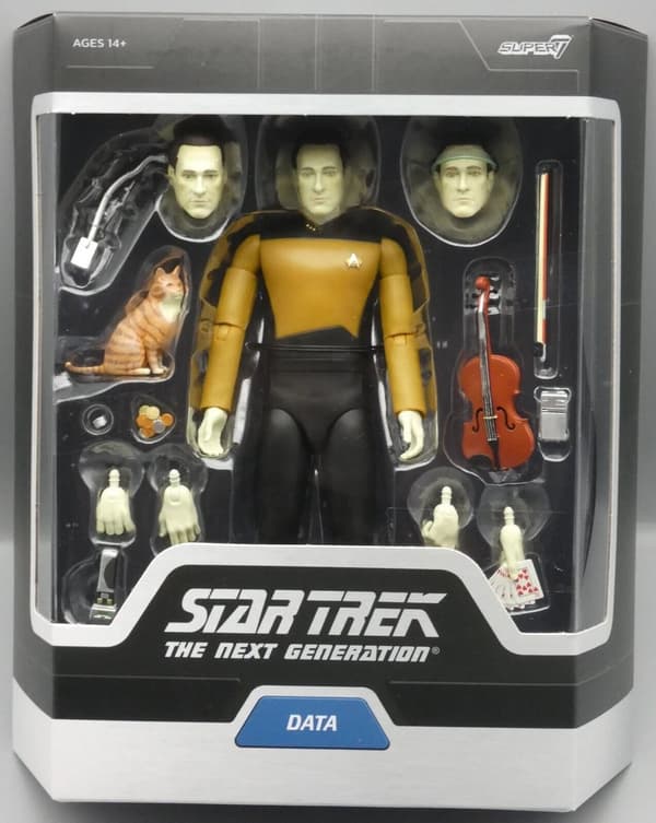 DATA Super7 STAR TREK: TNG ULTIMATES! Wave 1 The Next Generation | CDON