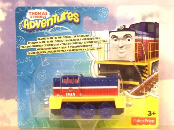 FISHER-PRICE METAL THOMAS TANK ENGINE & FRIENDS ADVENTURES "RACING IVAN ...
