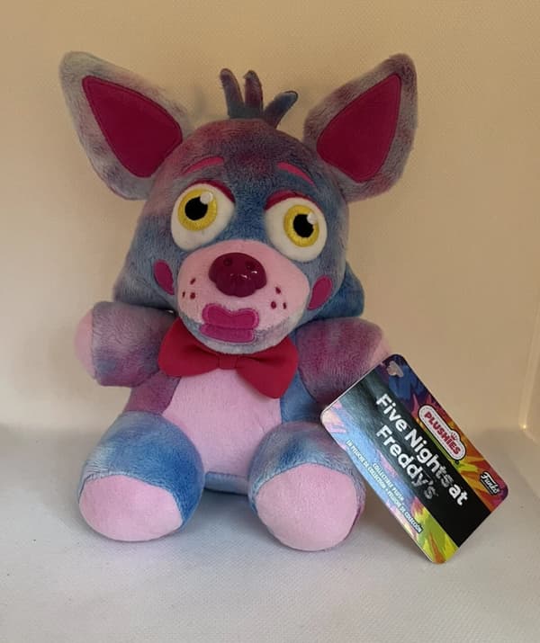 Five Nights At Freddys FNAF Tie Dye Die Fun Time Foxy Funko Plush Soft ...