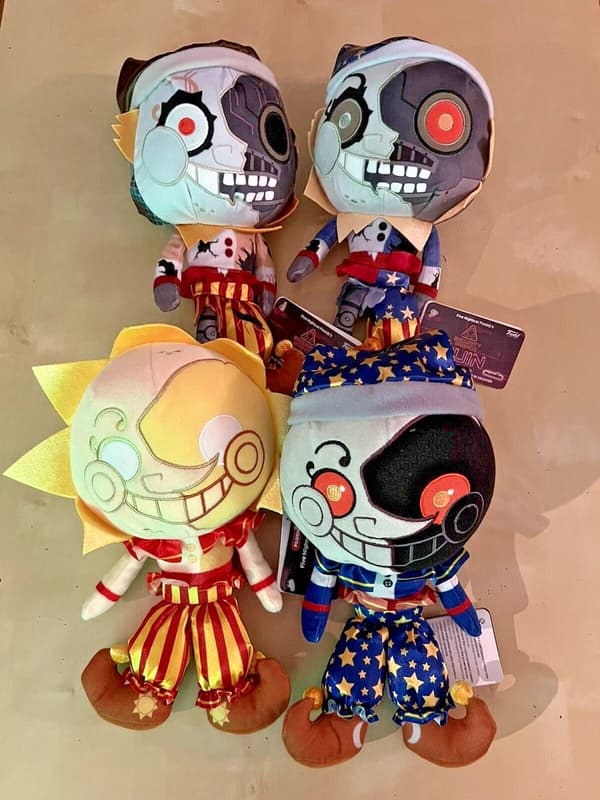 Five Nights At Freddys Sun Moon Plush FNAF Security Breach Funko Ruined Ruin | CDON
