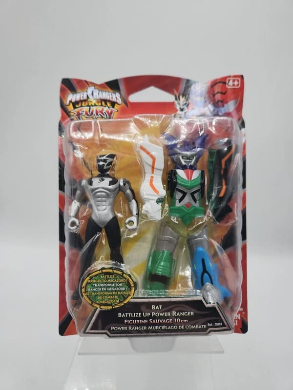 Power Rangers Jungle Fury Bat Batlize Up Figure 10cm Megazord | CDON