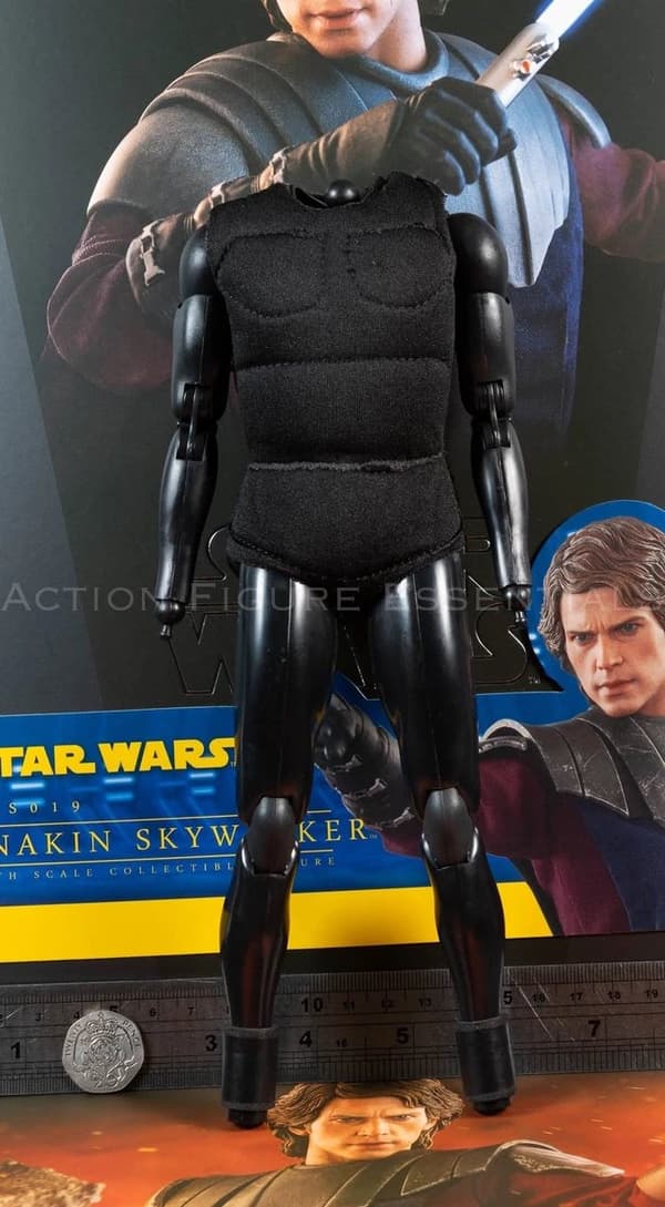 Hot Toys Anakin Skywalker Body Nude Star Wars TMS019 Clone Wars 1/6 ...