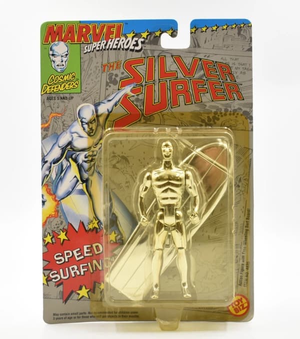 ToyBiz Marvel Super Heroes - Fantastic Four - The Silver Surfer Action ...