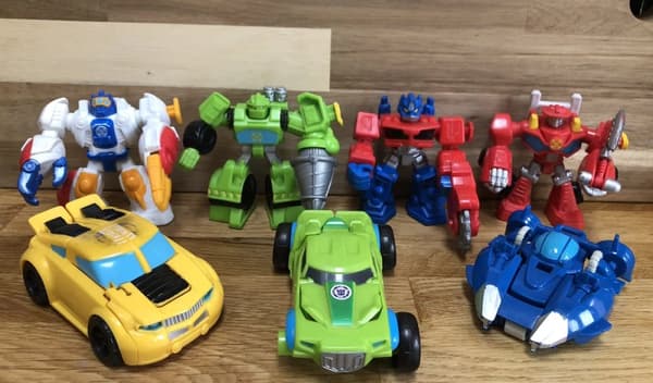 Transformers Rescue Bots Heatwave Optimus Prime High Tide Springload ...