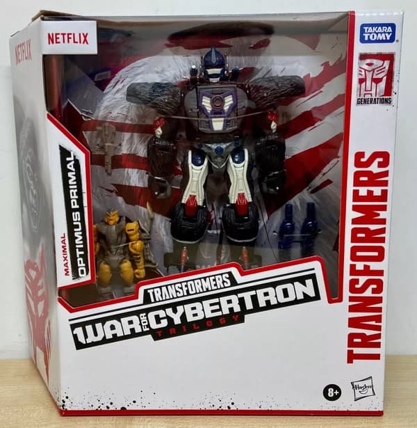 Transformers - Maximal Optimus Primal action figure - War For Cybertron ...