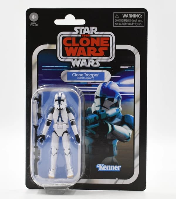 Star Wars The Vintage Collection - Clone Trooper (501st Legion) Action ...