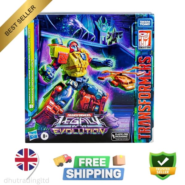 Transformers Legacy Evolution Action Figure Exclusive Hot Shot & Jolt ...