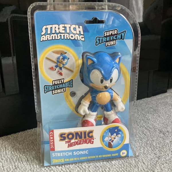 Stretch Armstrong Sonic The Hedgehog Character Stretchy Figure Brand ...