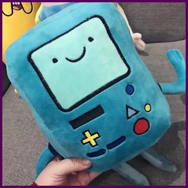 Adventure Time BMO Plush Toy 28Cm Soft Stuffed Doll for Kids & Fans | CDON
