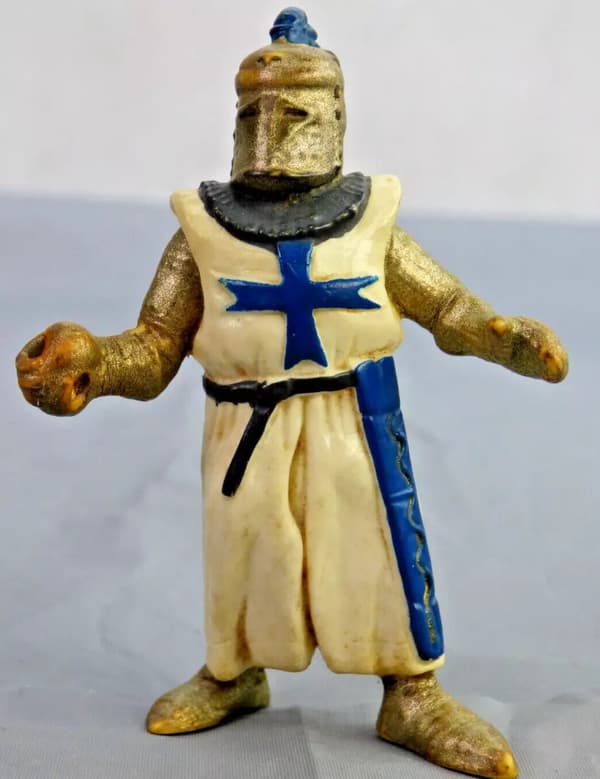 Bullyland Figure Knight Crusader Blue Knights Armour Medieval 3'' Toy ...
