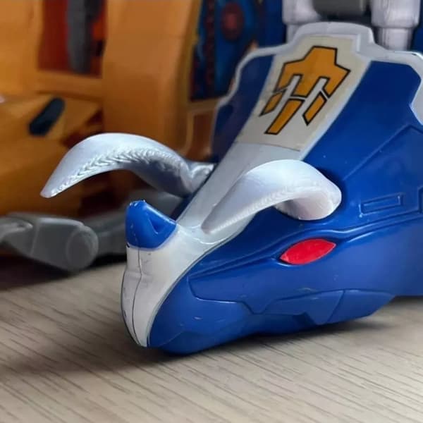 MMPR 1993 Triceratops Replacement Horns Power Rangers Megazord 3D ...