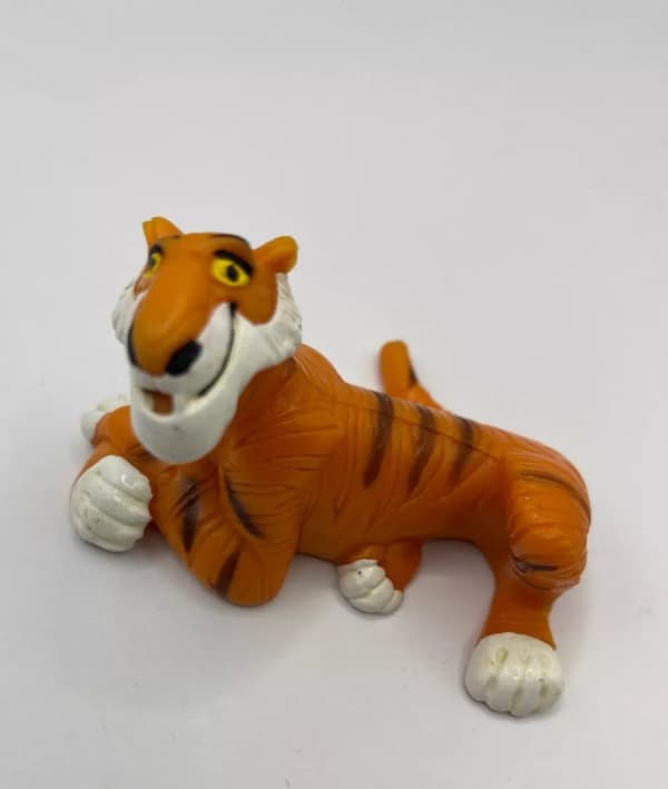 JUNGLE BOOK DISNEY BULLYLAND SHERE KHAN TIGER SLEEPING PLAYFIGURE 2.5 ...