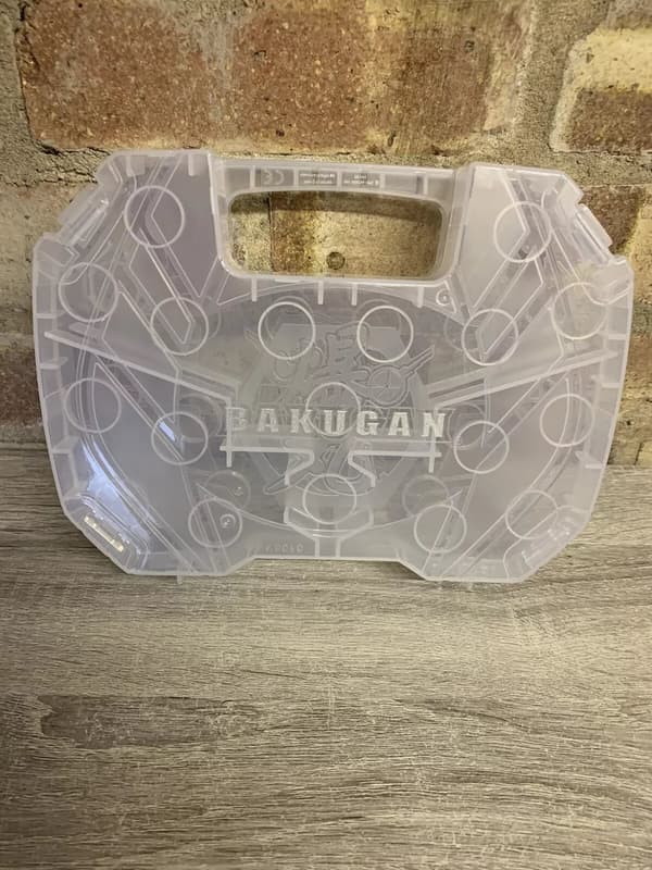 BAKUGAN BATTLE BRAWLERS - CARRY / STORAGE CASE - ORIGINAL - Clear ...