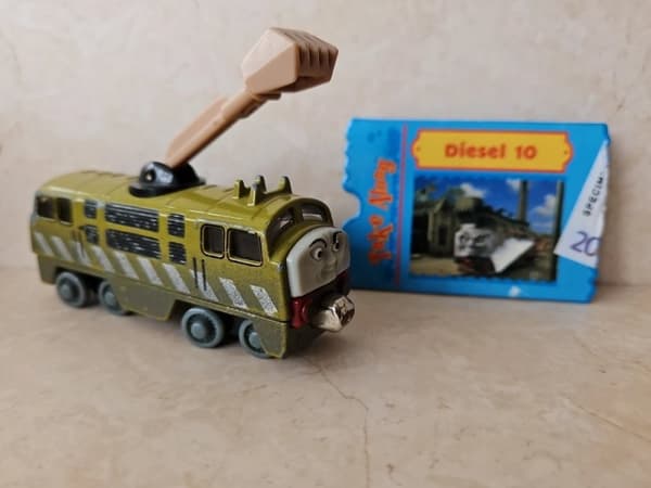 Take Along n play Thomas Tank & Friends Train - DIESEL 10 - wiith card ...