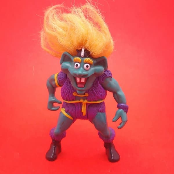 TROLL WARRIORS FINN The Free Spirt Vintage Figure ˜? Original 90s Tyco ...