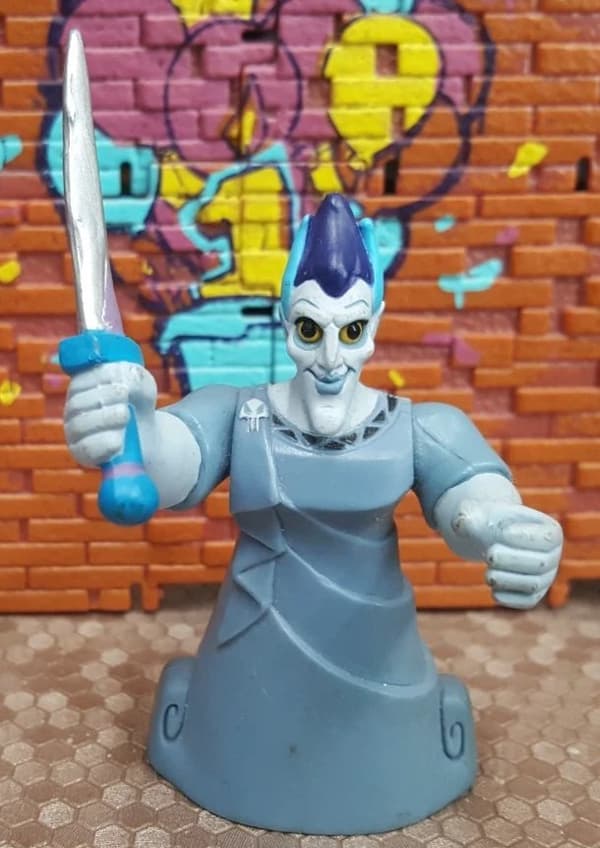 Disney store parks Super rare hercules baddie god hades action figure ...