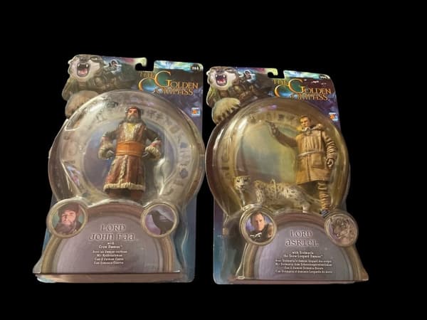 LORD JOHN FAA & LORD ASRIEL Bundle The Golden Compass 5" Action Figure ...
