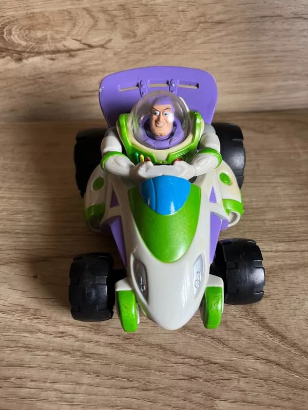 2006 Hasbro Disney Pixar Toy Story Buzz Lightyear Pull Back And Go Race ...
