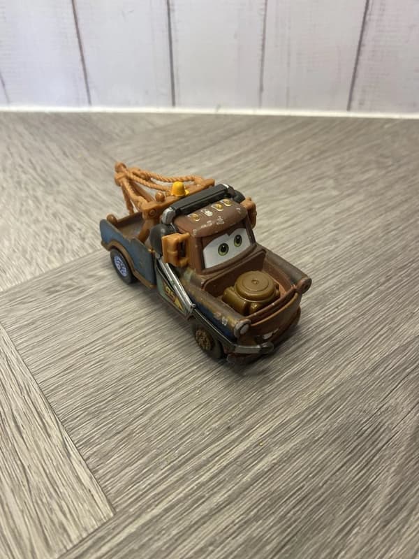 Disney Pixar Cars Mater with Headset Pit Crew Member Die-cast 1:55 ...