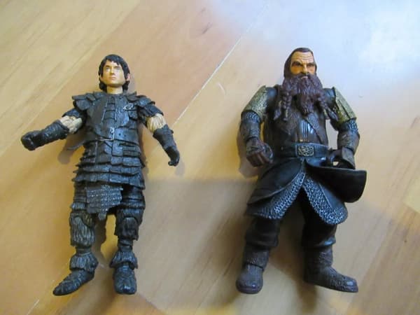 Lord of the Rings Action Figures , LOTR , Gimli and Frodo , age | CDON