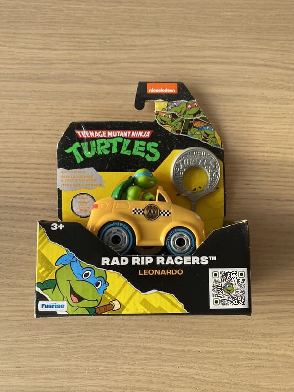 TMNT Rad Rip Racers Leonardo Turtle Ninja Toy Car | CDON